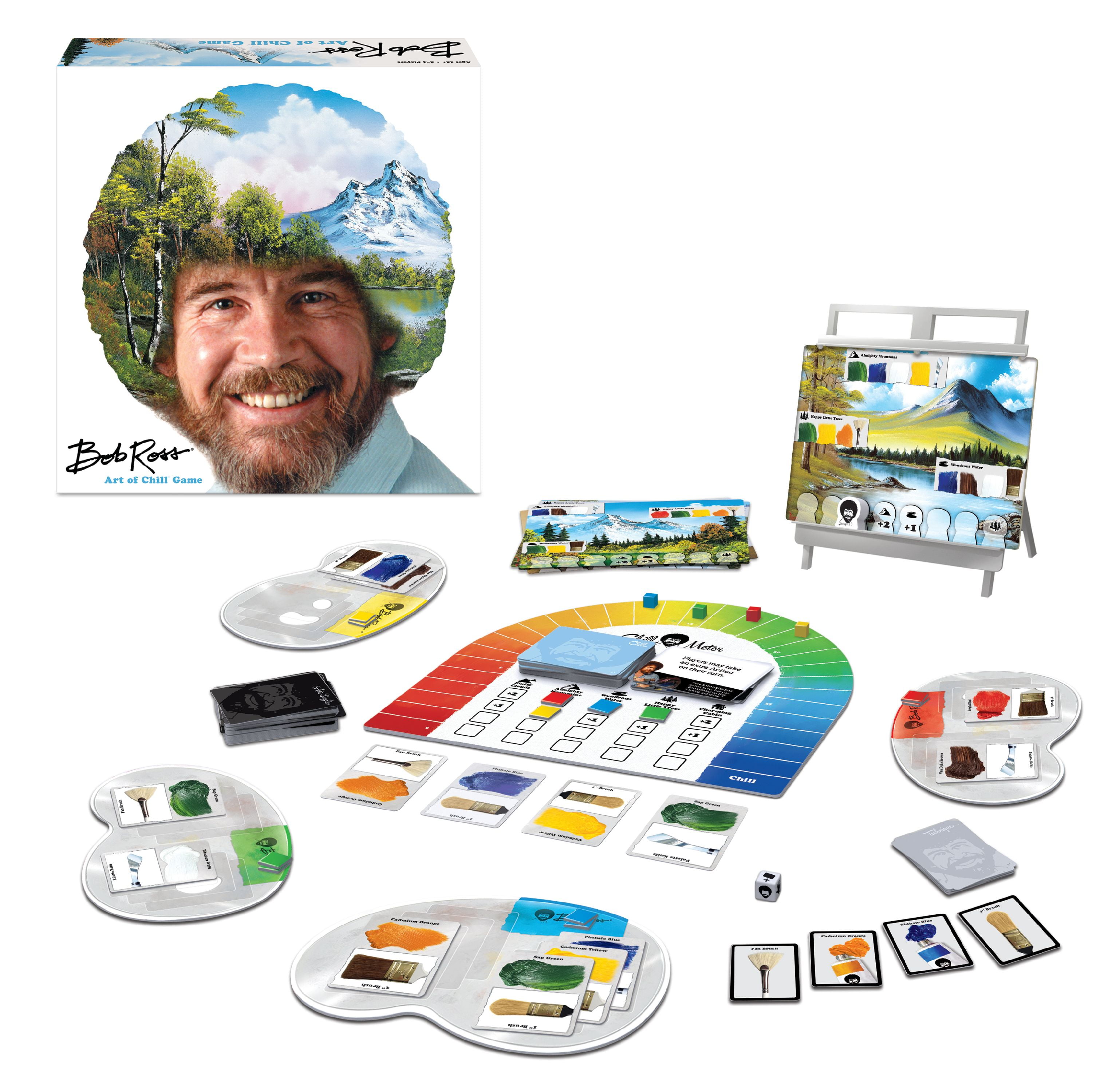 Bob Ross: Art of Chill Board Game