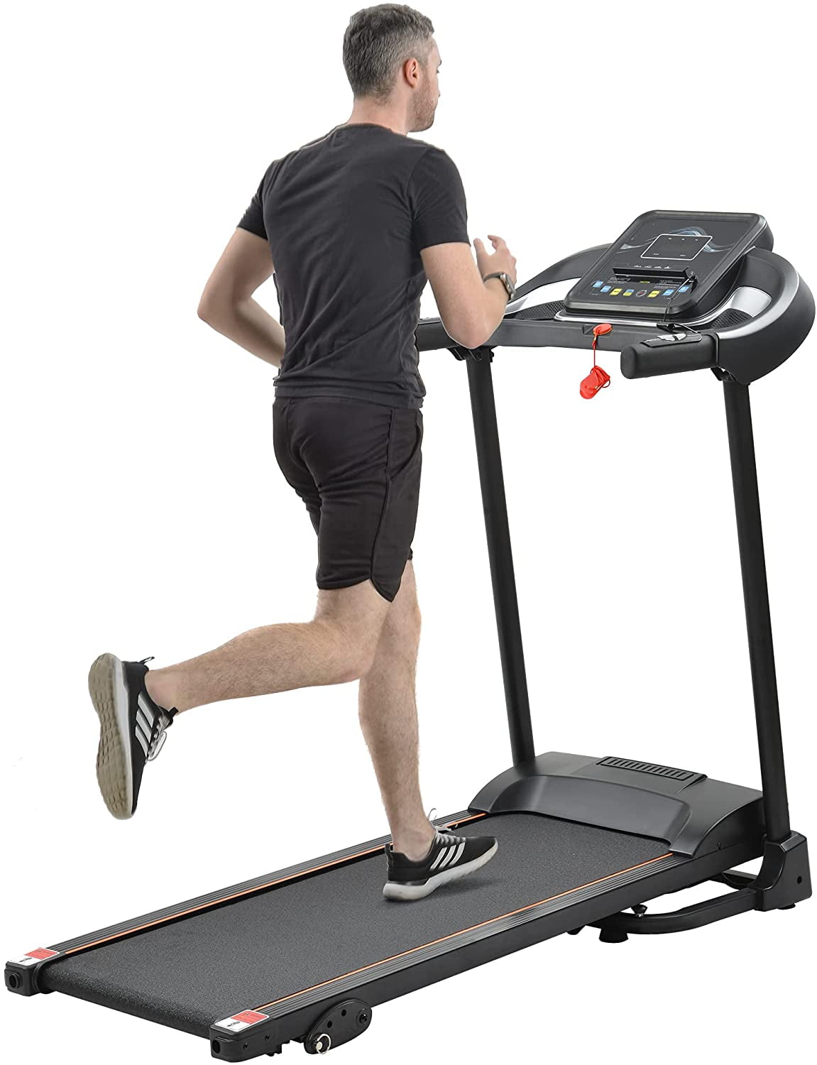 Folding Treadmill for Home, Electric Treadmill Compact Running Machine ...
