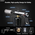 Powerful Propane Torch with One-Tap Max Power & Safety Lock ...
