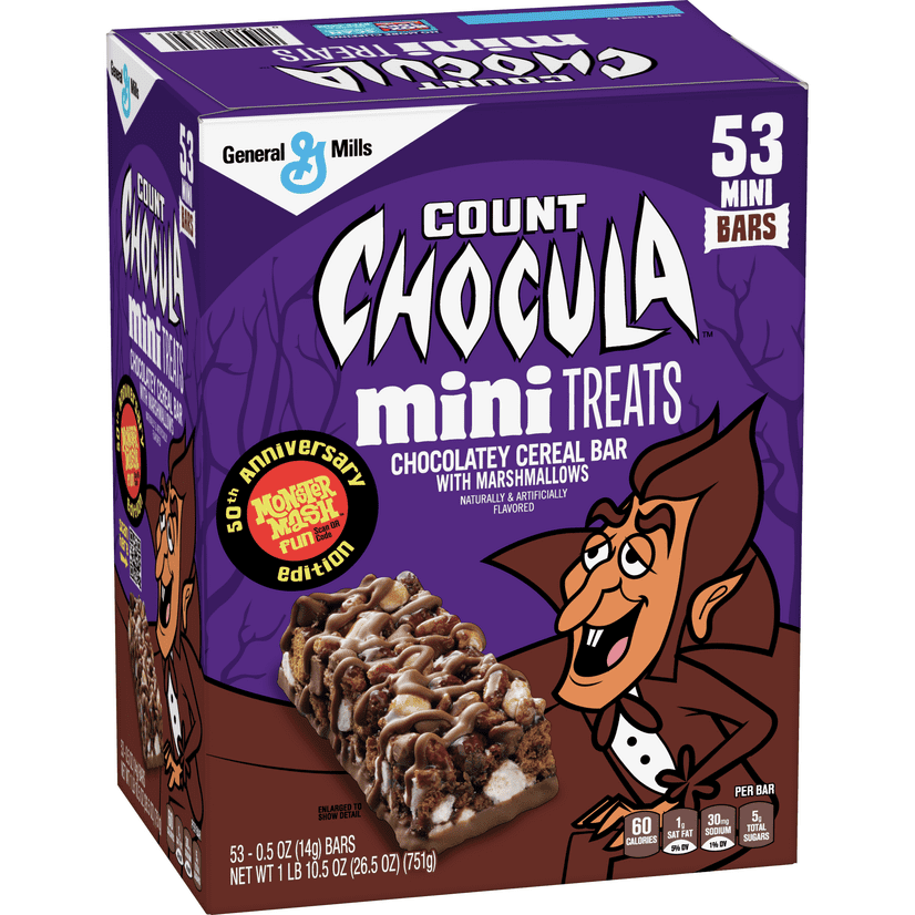 Count Chocula Mini Treat Bars 53 Count - Walmart.com