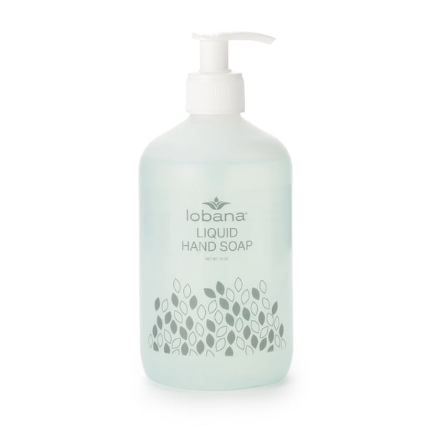 Lobana Liquid Antimicrobial Soap Pump Bottle Scented 16 oz. 3220-02 1 ...