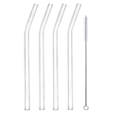 4PK Stainless Steel Straw With Cleaning Brush - Walmart.com