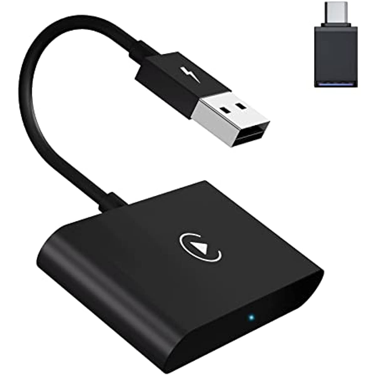 Wireless CarPlay Adapter,Wireless Carplay Dongle,Plug & Play 5GHz WiFi ...