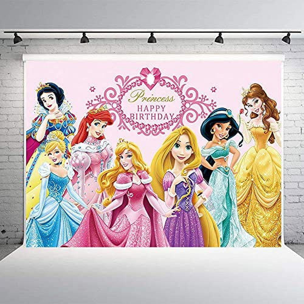 Happy Birthday Disney Princess Banner