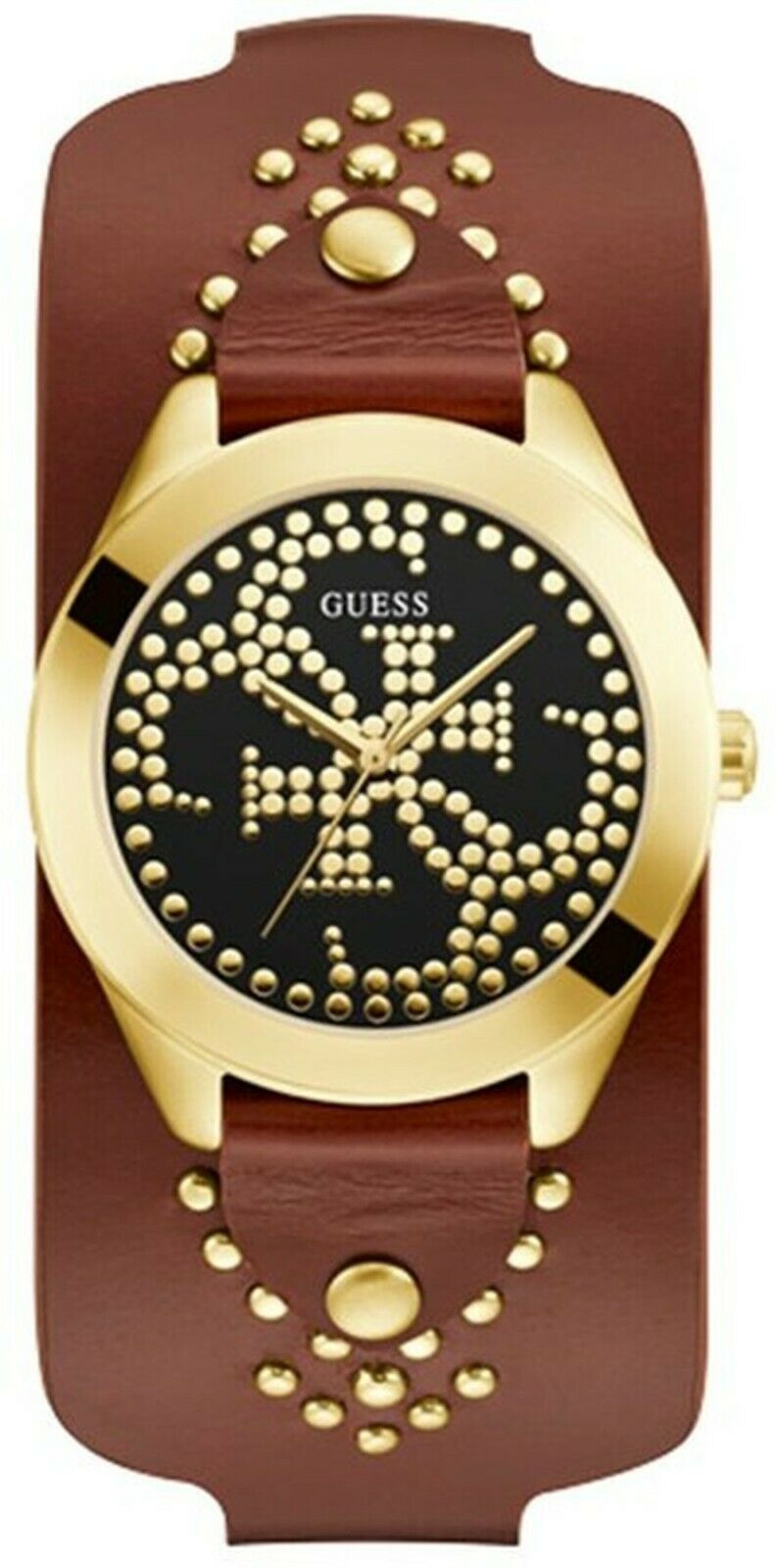 GUESS Gold Tone Case Gold Tone Stainless Steel Watch U1141L2 - Walmart.com
