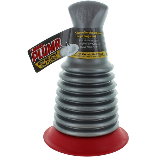 Liquid Plumr Mini Bellows Sink and Drain Plunger, 2 Pack - Walmart.com ...