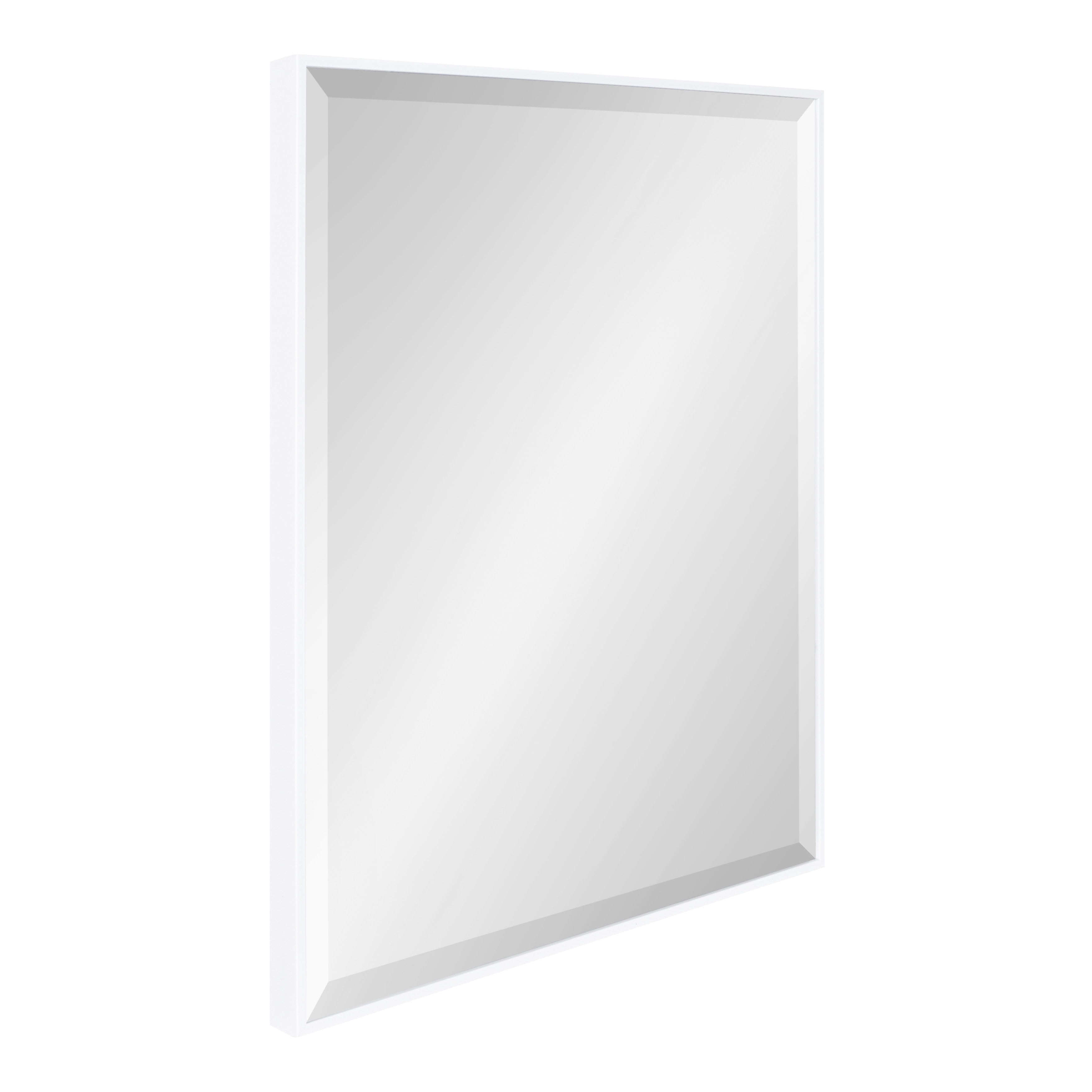 Kate And Laurel Rhodes Modern Decorative Rectangle Wall Mirror, 22.75 ...