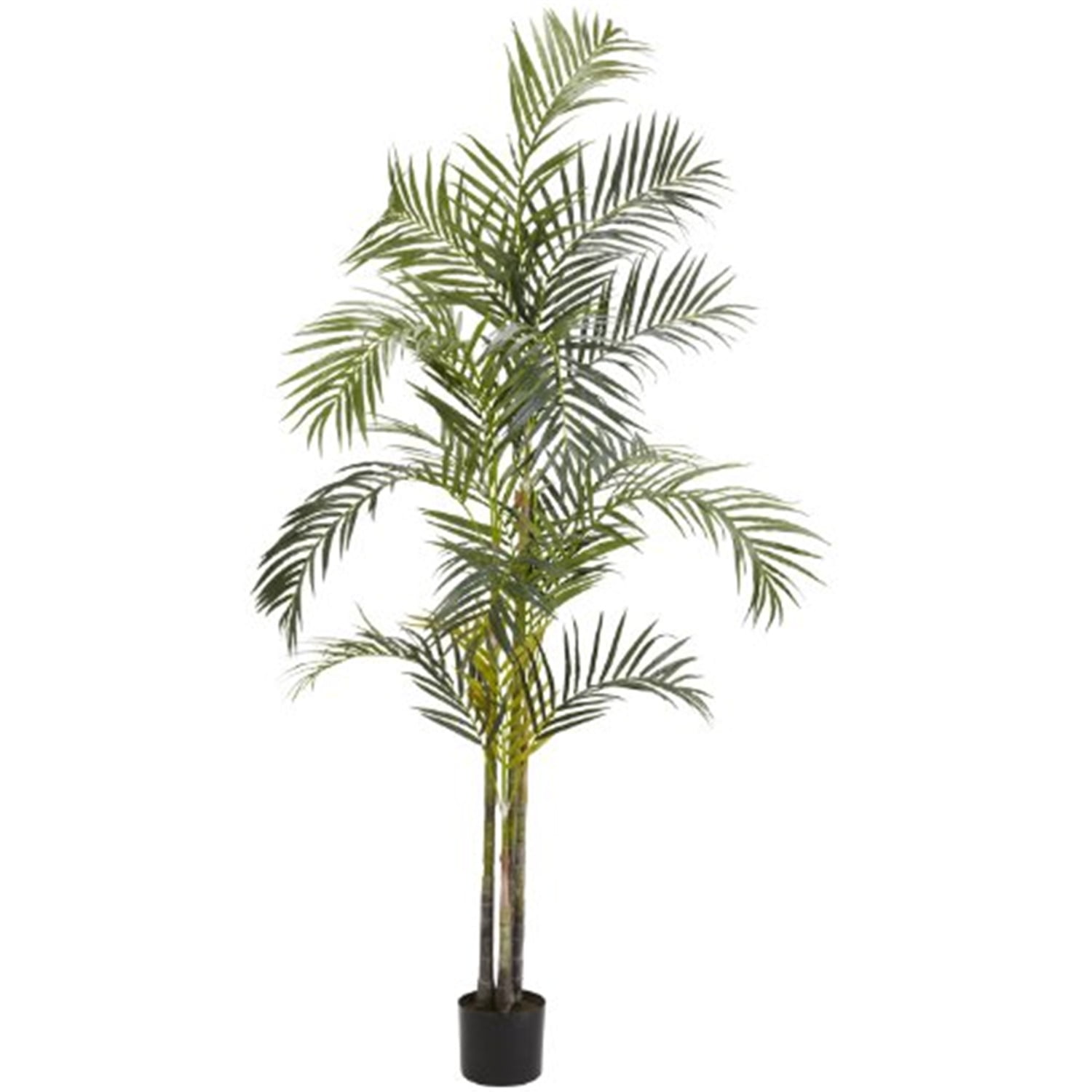 Nearly Natural Areca Palm Silk Tree, 7 ft. - Walmart.com