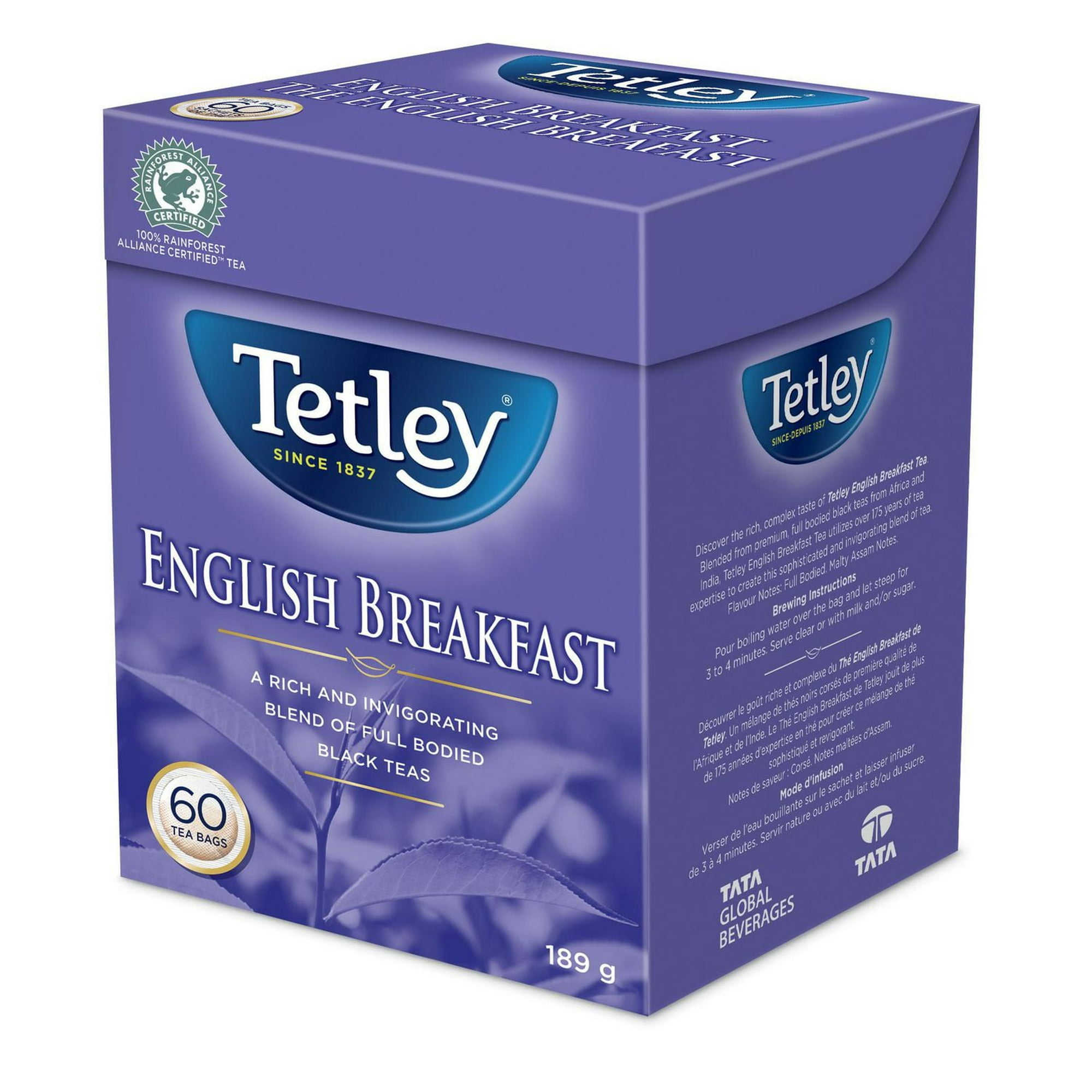 Click here for Tetley Tea Tetley English Breakfast Black Tea 189... prices
