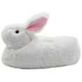 NORTY Mens Womens Unisex Adult Easter Bunny Rabbit Slippers White ...