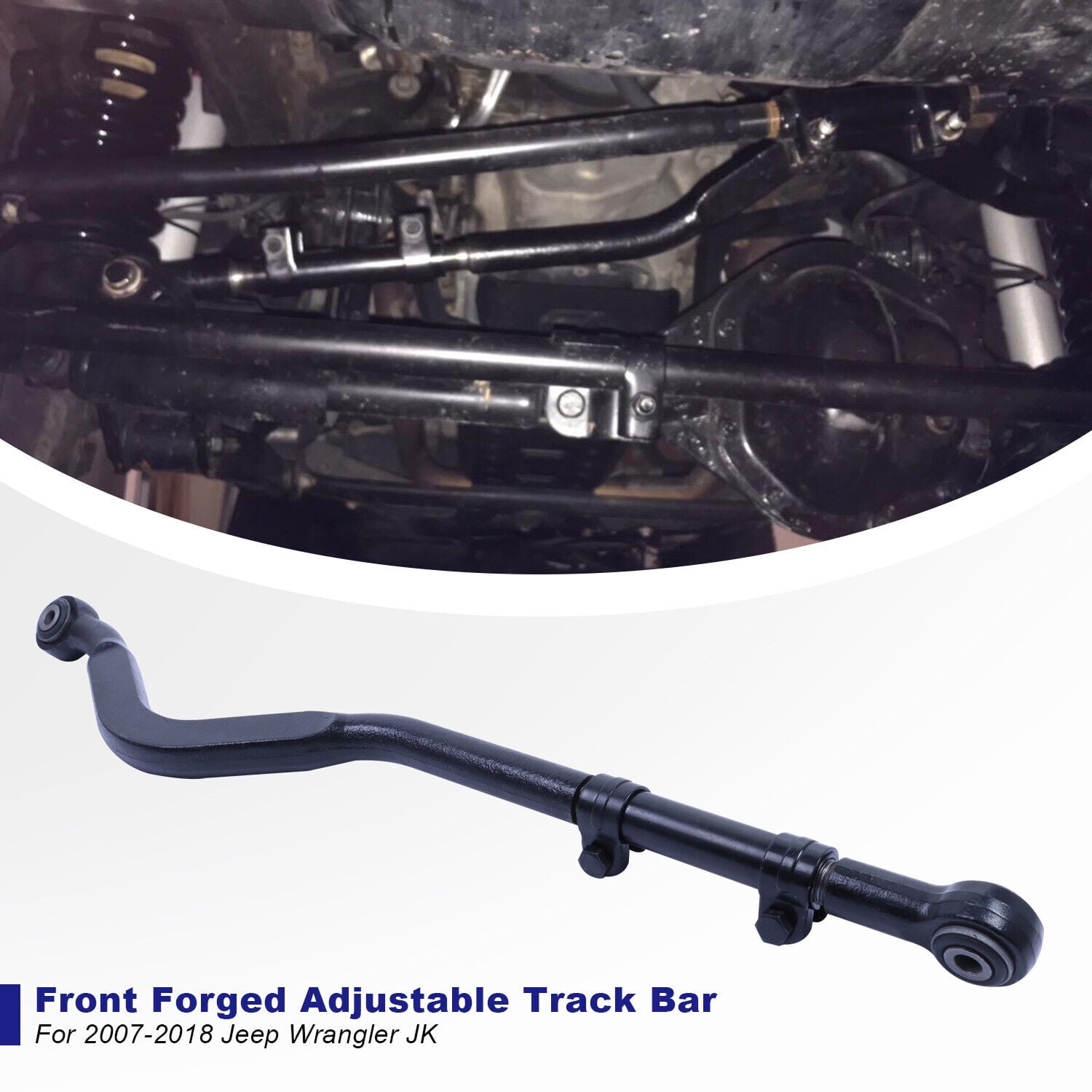 NIXFACE Front Forged Adjustable Track Bar for 2.5-6" Lift for 2007-2018 ...