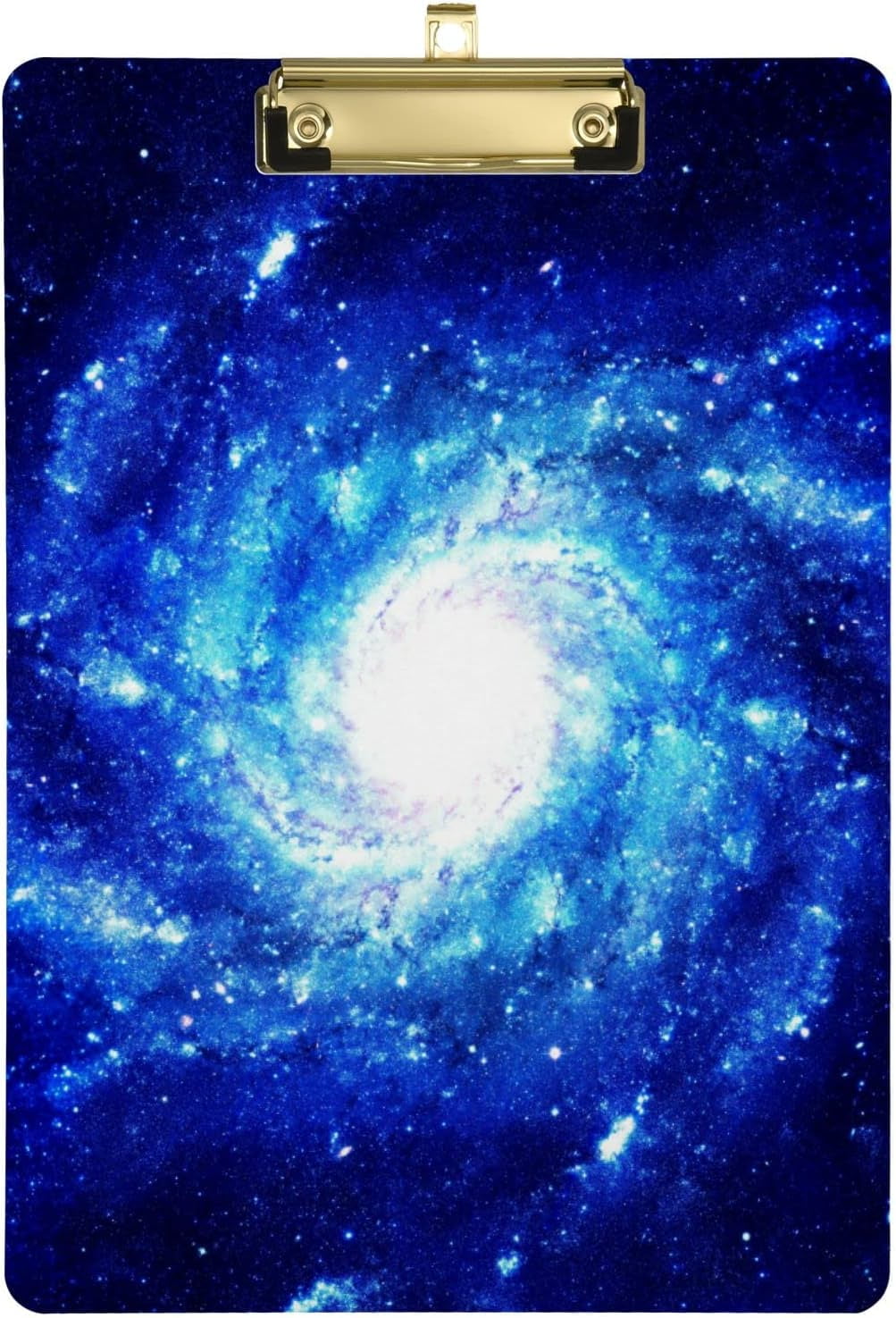 FMSHPON Blue Galaxy Space Clipboard Hardboard Wood Nursing Clip Board ...