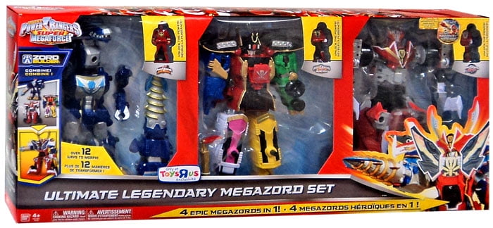 Ultimate Legendary Megazord Action Figure 3-Pack Dino Thunder, Super ...