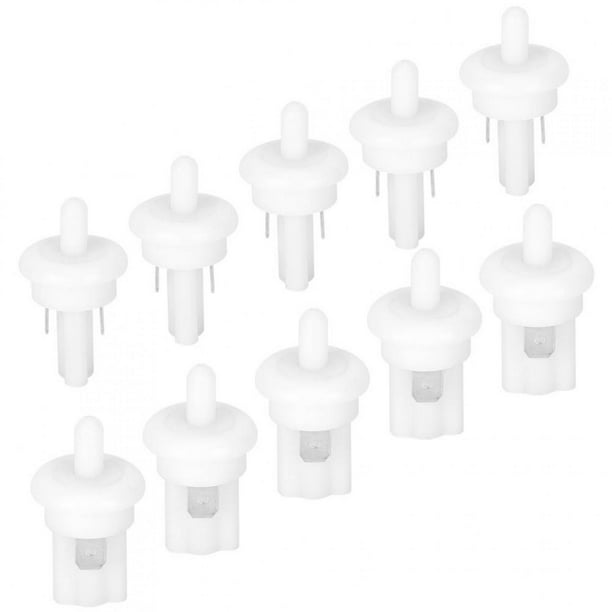 Pressto Reset Freezer Switch,10Pcs Refrigerator Switch PBS‑35B OF ON ...