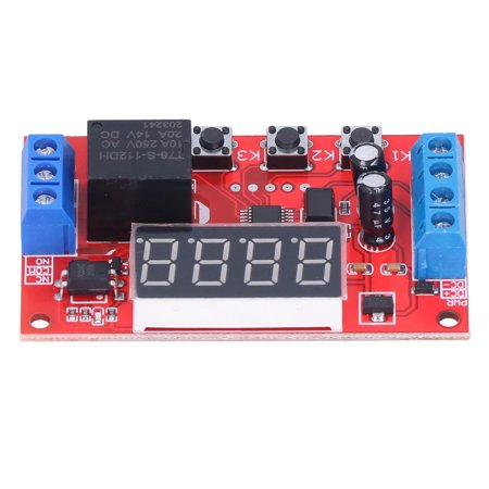 Digital Timming Relays, Multifunctional Power Saving Setting 12V Relay ...