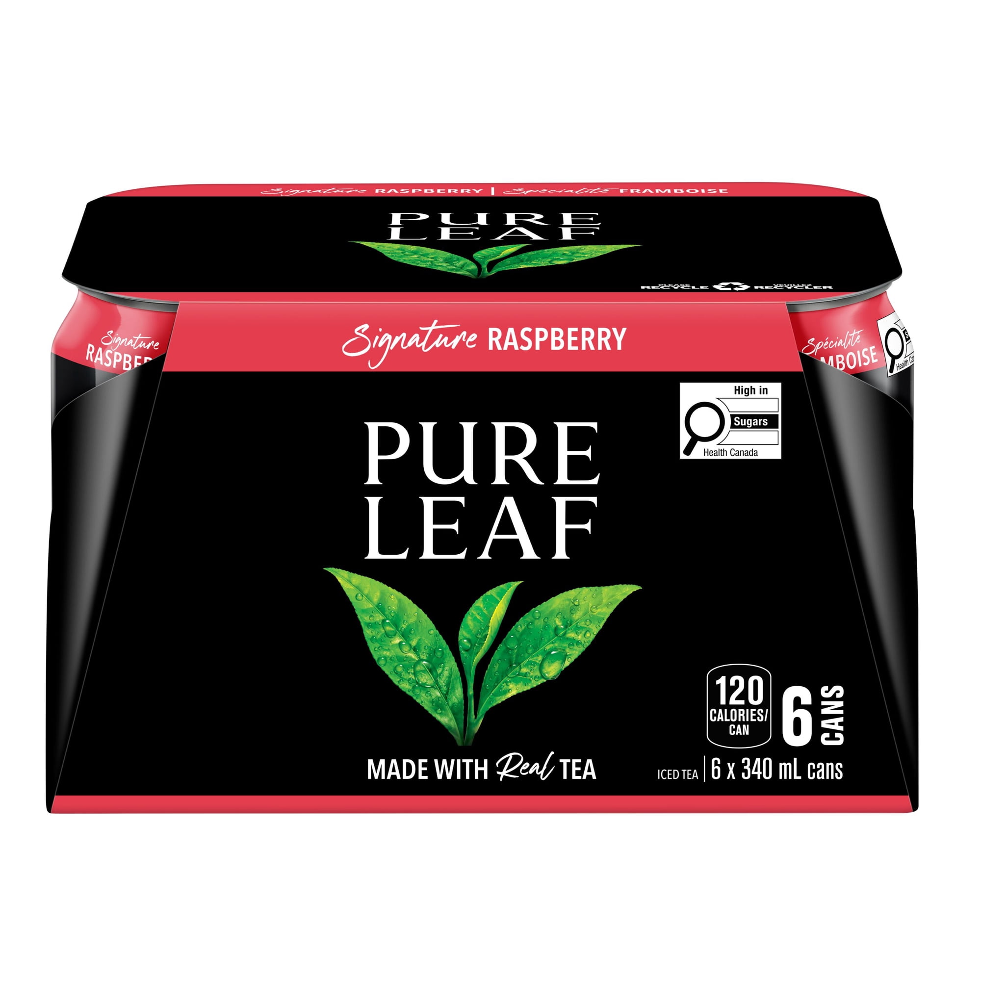 Click here for Pure Leaf Raspberry Iced Tea 6 X 340 Ml  Cans 6x34... prices