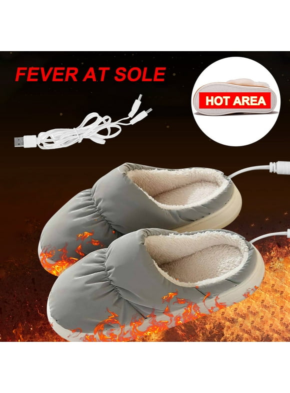 Heated Slippers Women