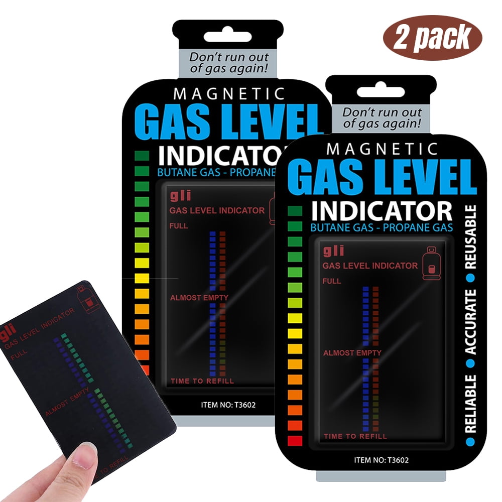 Godt liv Magnetic Gas Level Indicator Magnetic Removable Propane Tank ...