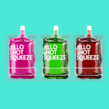 Tipsy Umbrella JELLO SHOT SQUEEZE Pouches (5OZ) Fillable Disposable ...