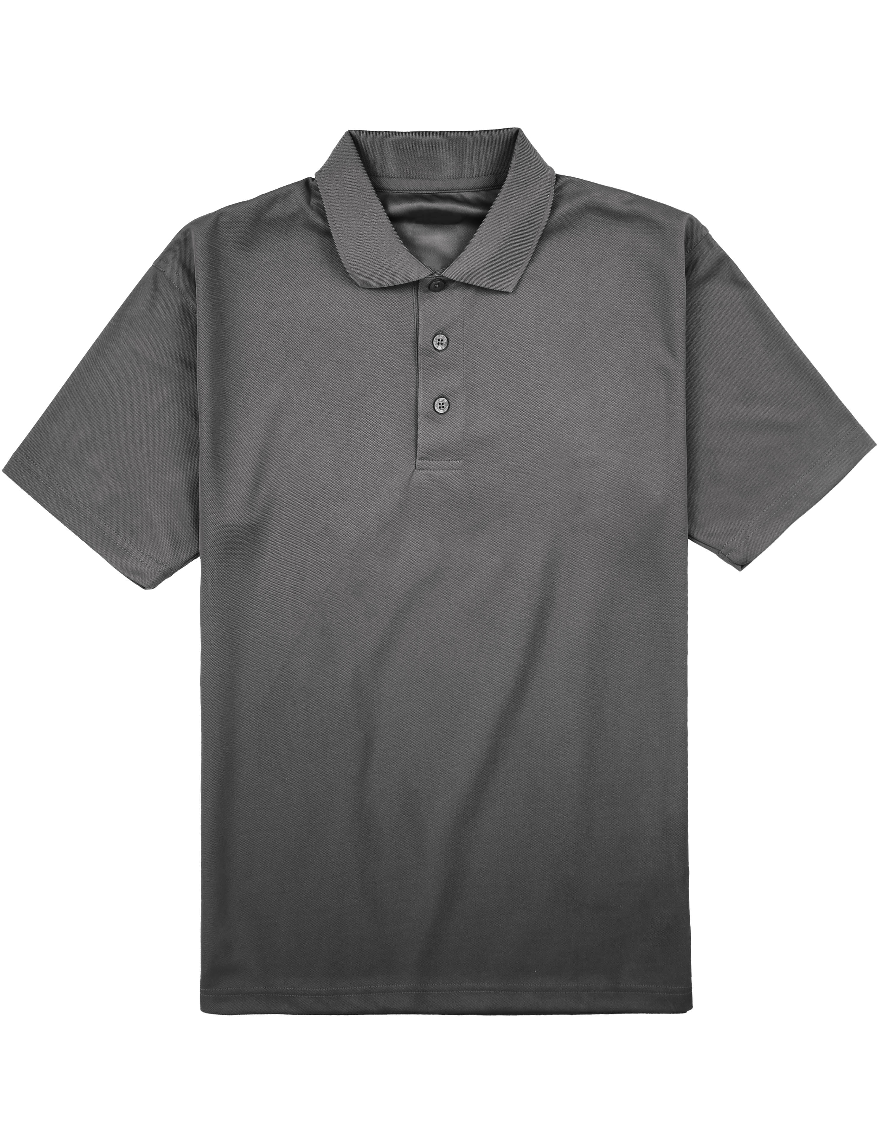 Mens Dry Comfort Polo Shirts Golf Jersey Casual Shirt - Walmart.com