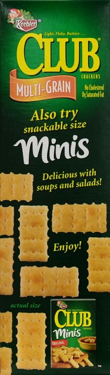Keebler Crackers Multigrain Toppers
