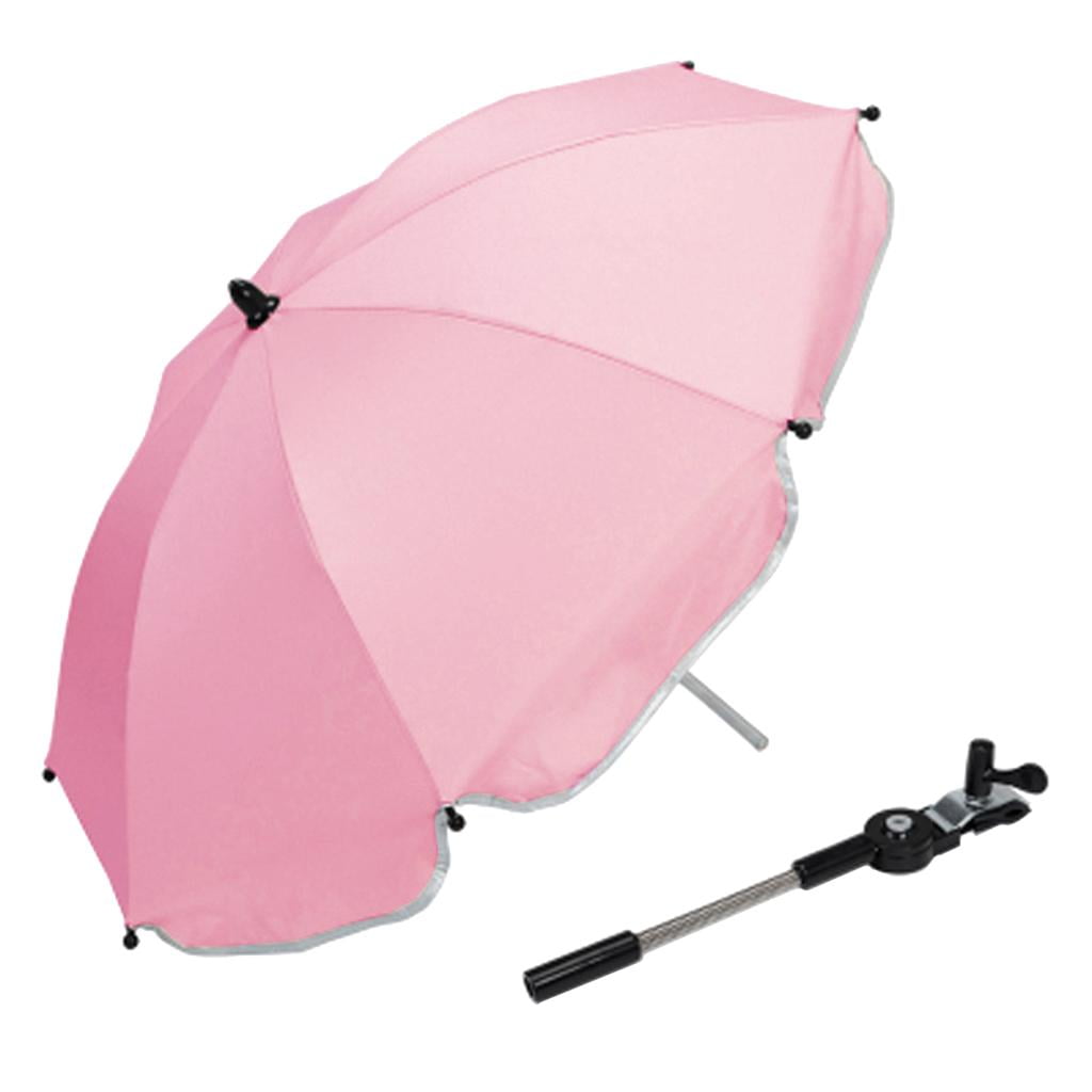 Folding Baby Pram Pushchair Trolley Windproof Umbrella Canopy Covers ...