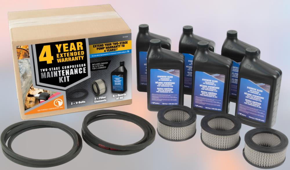 Industrial Air-165-0328 Maintenance Kit for 7.5 HP Gas Powered Two ...