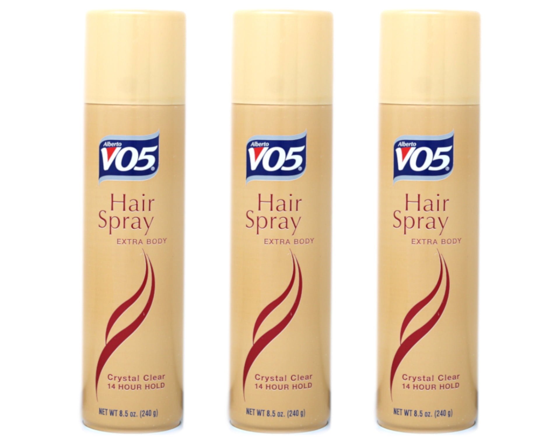 VO5 Hairspray Extra Body Crystal Clear 8.5 oz (Pack of 3) - Walmart.com