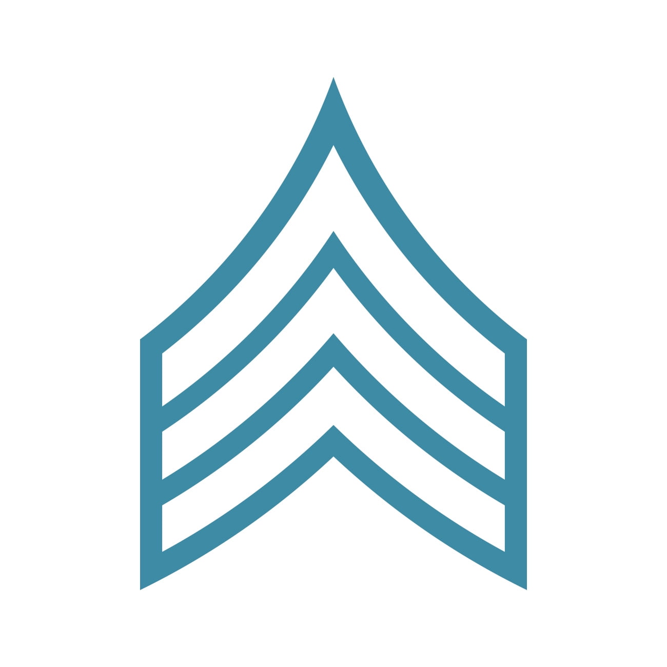 E-5 Sergeant Rank Sticker Decal Die Cut - Self Adhesive Vinyl ...