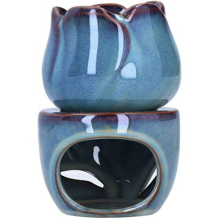 Essential Oil Burner Ceramic Tealight Candle Holder Oil Burner 180ml ...