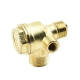 3 Port Check Valve Zinc Alloy Male Thread Connector Tool For Air ...