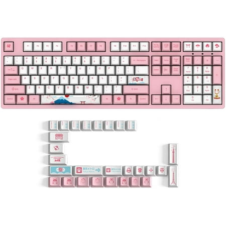 World Tour Tokyo R1 Keyboard and R2 Deep Culture Novelty Keys Set, 108 ...