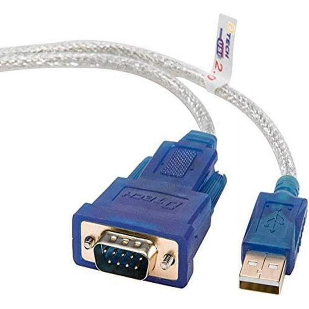 HSHDLDF 1.5 Feet FTDI USB to RS232 Serial Adapter Cable RS232 DB9 Male ...