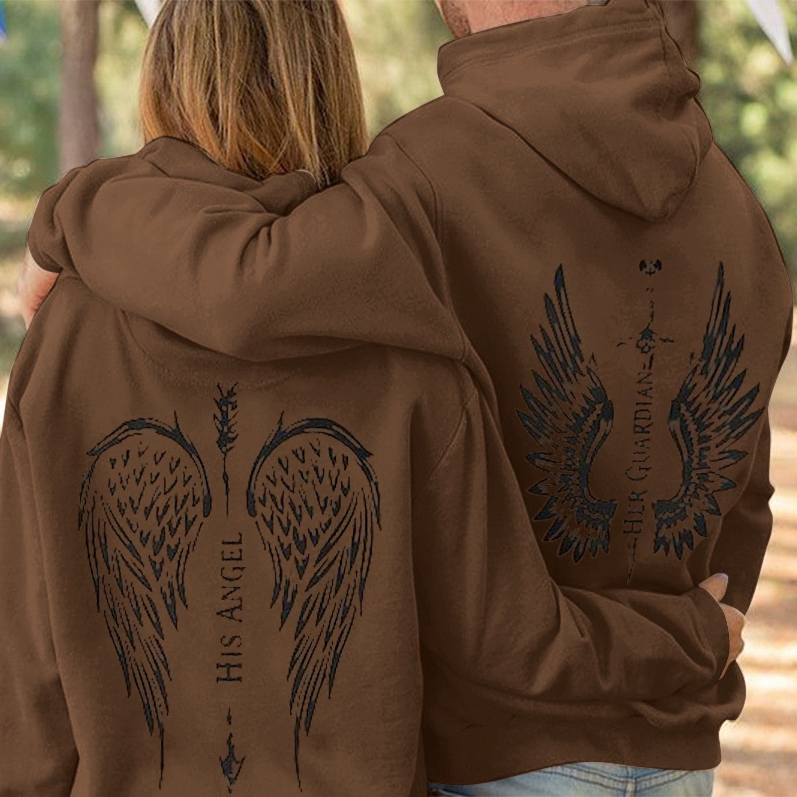 Click here for Tyuiop Couple Valentines Day Casual Graphic Hoodie... prices