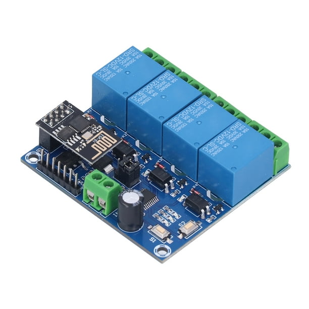 Channel Wi Fi Relay,WiFi Relay Module 4 Channel Relay Module Wi Fi ...