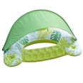 Pool Float Chair with Sun Shade - Inflatable Pool Floats for Summer ...