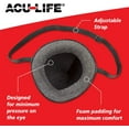 Acu-Life® Concave Eye Patch, Black, One Size Fits Most, Foam Padding ...