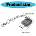 Type C Card Reader For Camera TF Memory Card Data Transfer Portable ...