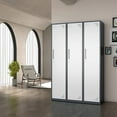 Fesbos Metal Lockers for Employees with Keys, 71" Employees Locker ...