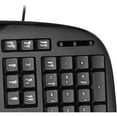 Adesso EasyTouch AKB-133CB Desktop USB Multimedia Keyboard and Mouse ...