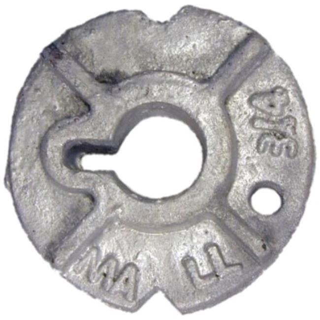 Midwest Fastener MF08513 No.25, 0.75 Malleable Washers - 61 Piece ...