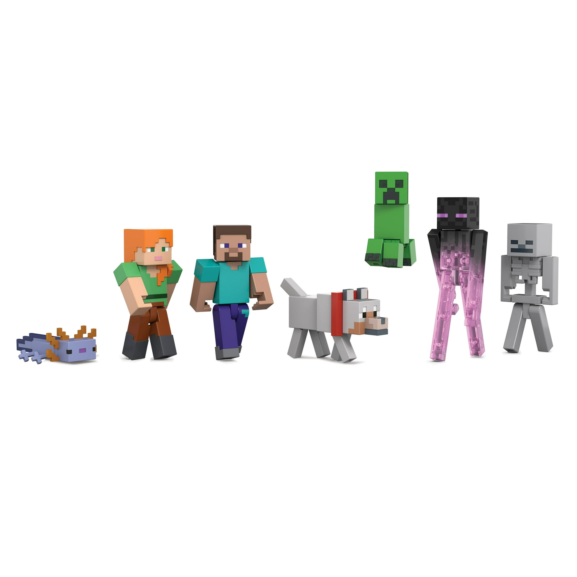 Click here for Minecraft World Builders Pack With 7 Action Figure... prices