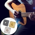 Heavy Type Metal Input Jacks Plate Compatible Electric Guitars Square ...