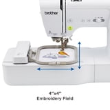 Brother SE630 Beginner's Quilting and Stitching Machine with Sew Smart ...