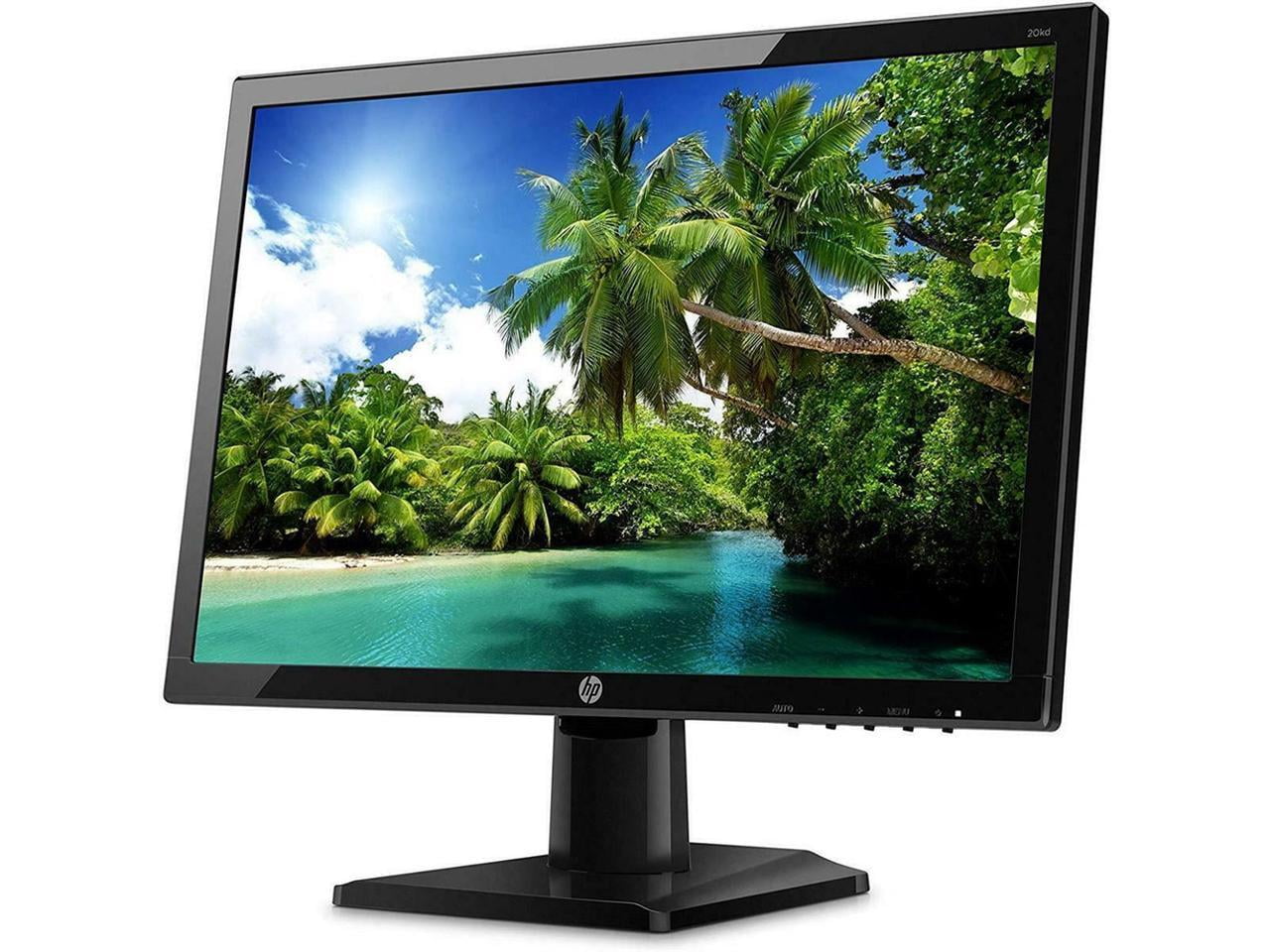 Restored HP 20kd 19.5" IPS Monitor with LED Backlight Tilt VGA and DVI ...