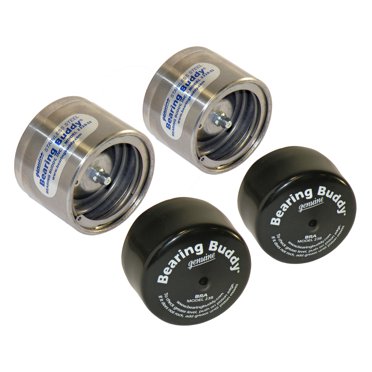 Bearing Buddy Chrome Trailer Wheel Bearing Protector | 2 Pack - Walmart.com