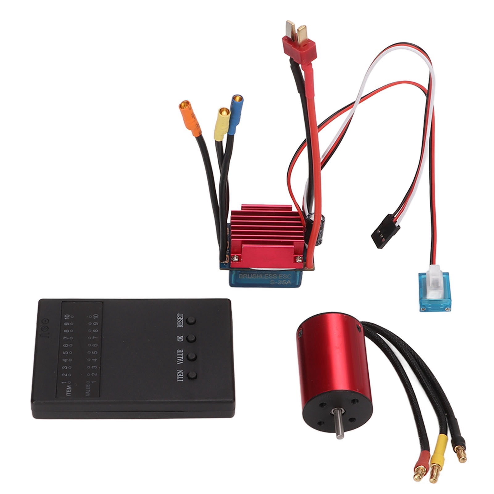 Brushless Motor and ESC Set 4P Rotor High Torsion Multiple Protection ...