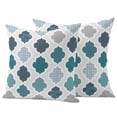 Bohemia Outdoor Waterproof Throw Pillow Covers 20x20 Set of 2, Vintage ...