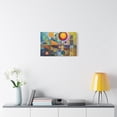 Abstract Oil Painting Print Canvas 24x16, 30x20, 36x24, 48x32, 60x40 ...