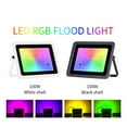 RGB Flood Light 100W 50W 30W 20W RGB Reflector IP68 Waterproof LED Spotlight Projector Lamp ...
